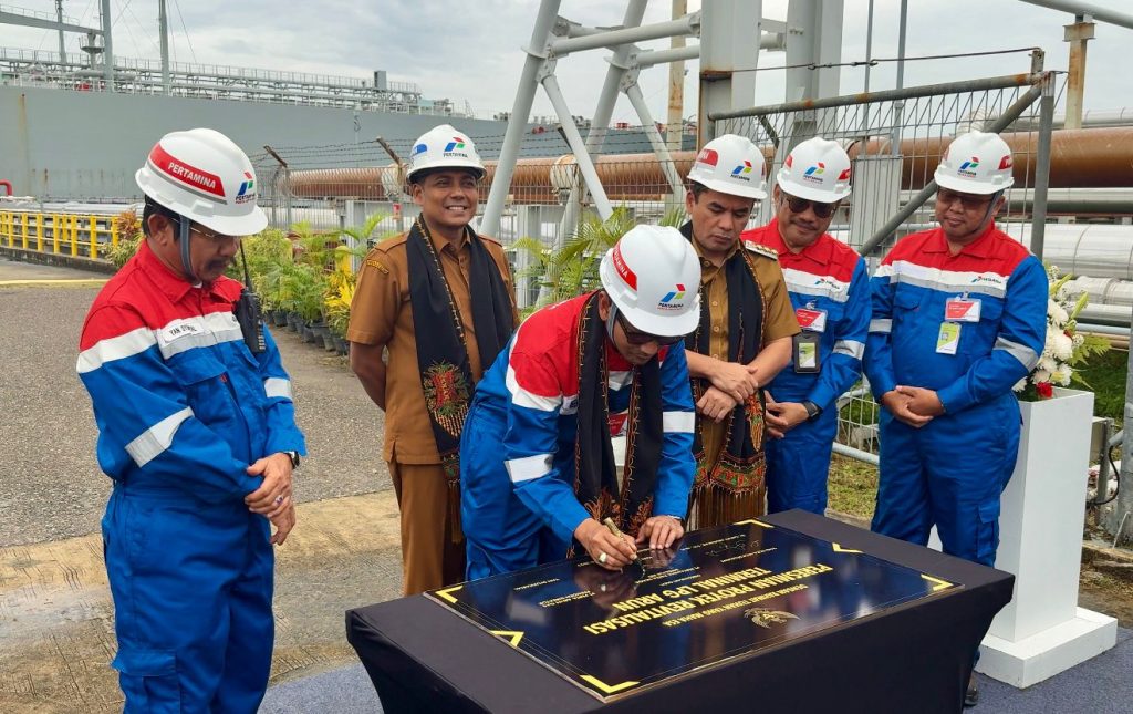 Pertamina Patra Niaga Resmikan Revitalisasi Terminal LPG Arun ...